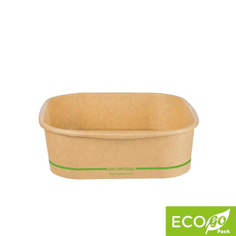 Kraft Square Deli Container – Eco-go pack
